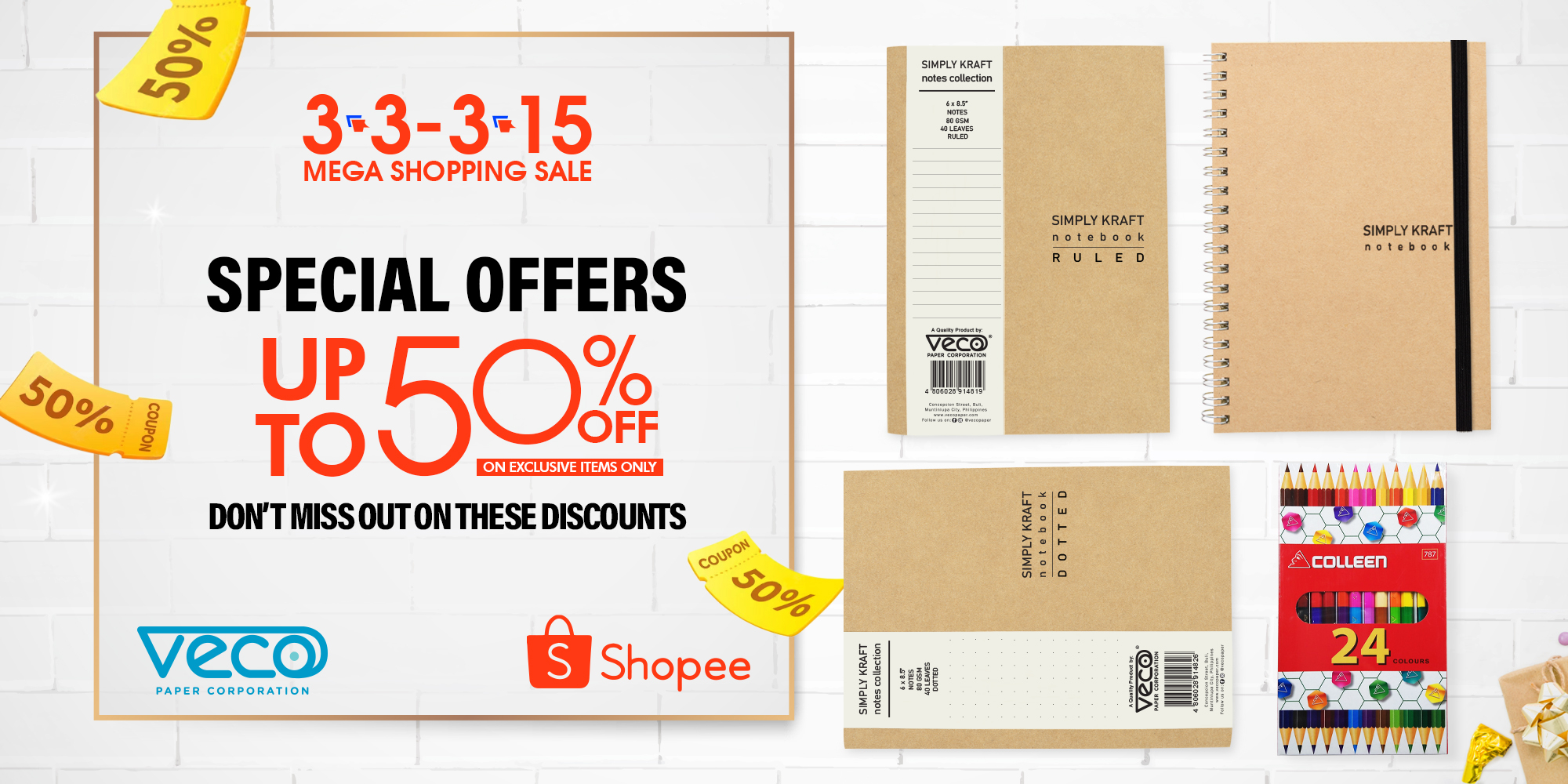 Veco Paper, Online Shop | Shopee Philippines