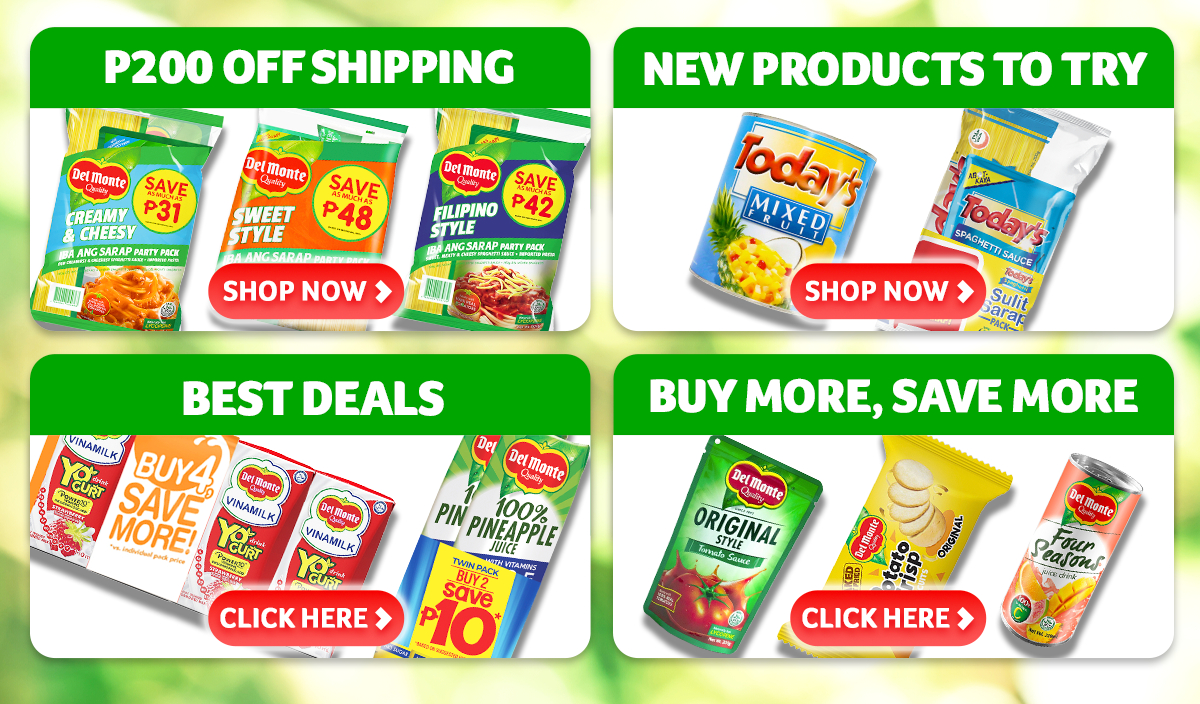 Del Monte, Online Shop | Shopee Philippines