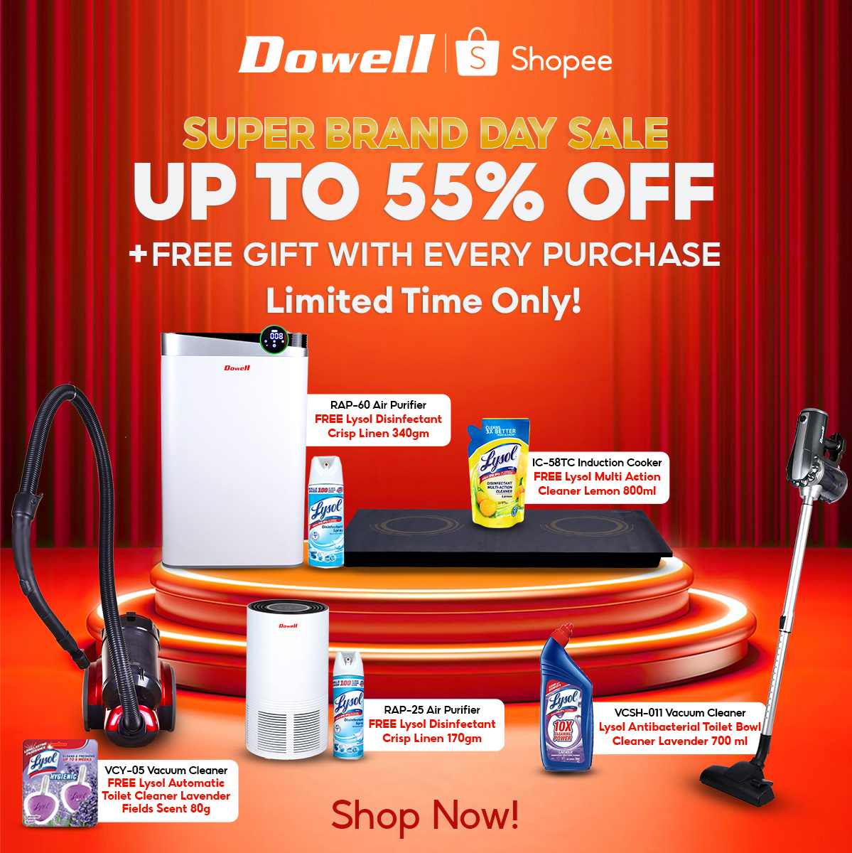 Dowell Appliances, Online Shop | Shopee Philippines