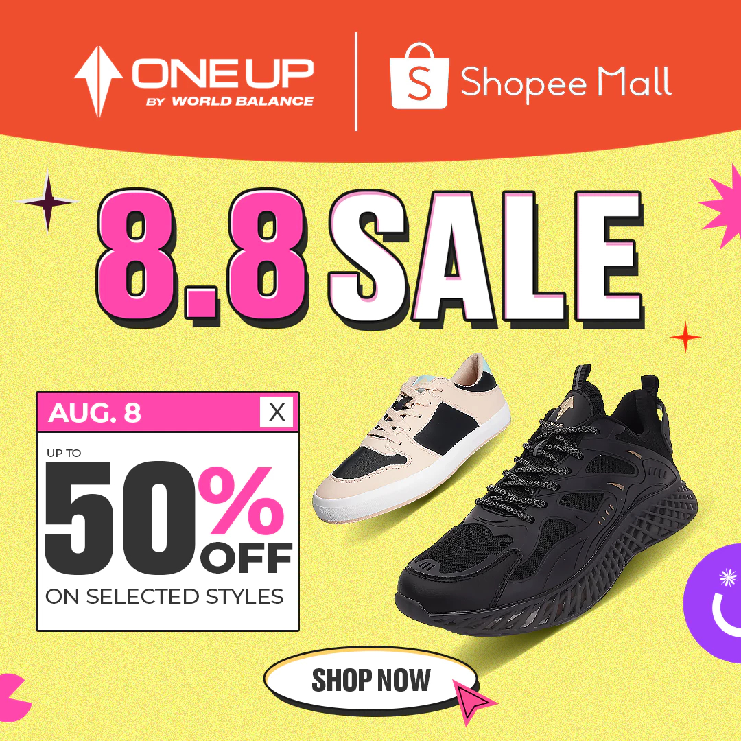 One Up by World Balance, Online Shop | Shopee Philippines