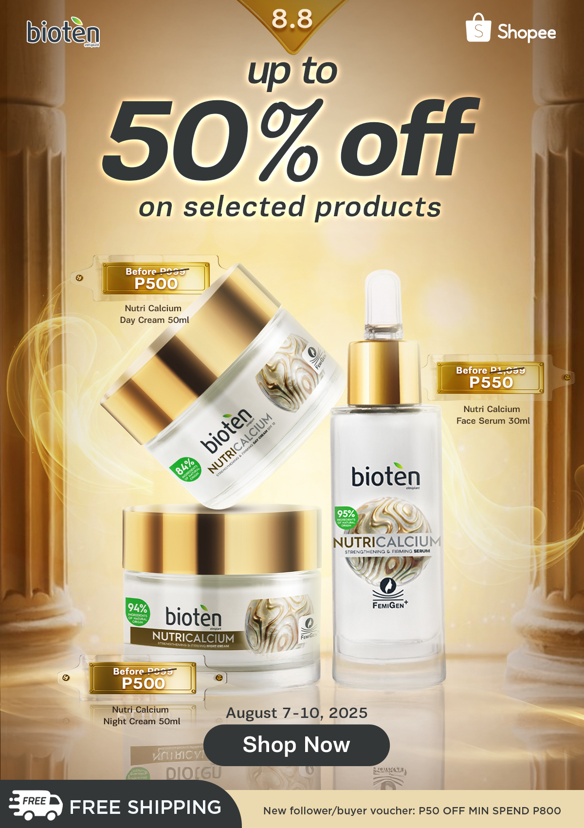 Bioten, Online Shop | Shopee Philippines