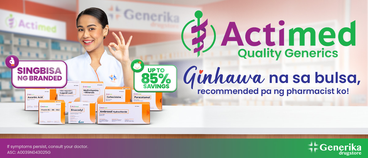 Generika Drugstore, Online Shop | Shopee Philippines