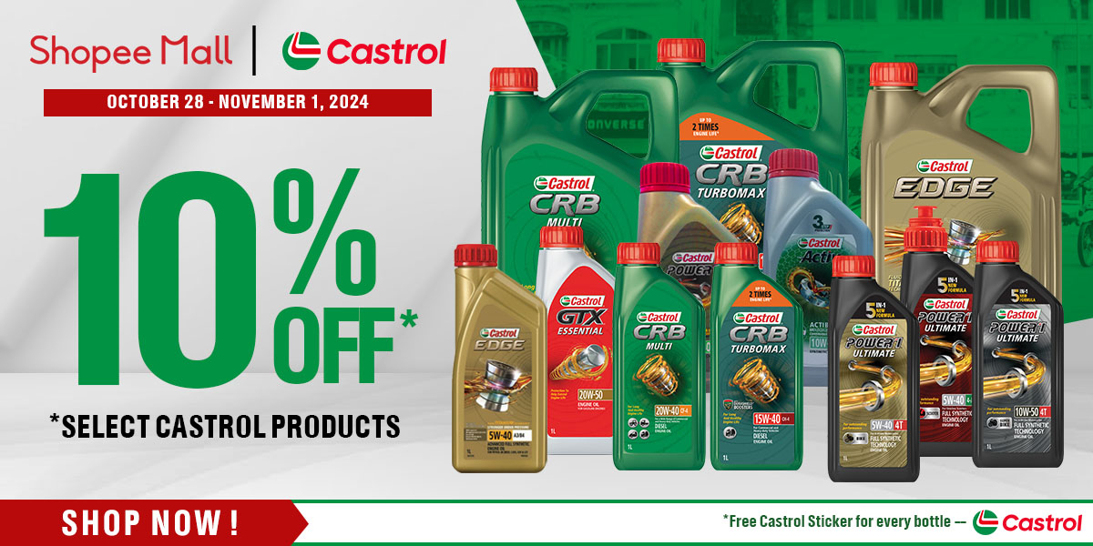 Castrol Philippines, Online Shop | Shopee Philippines