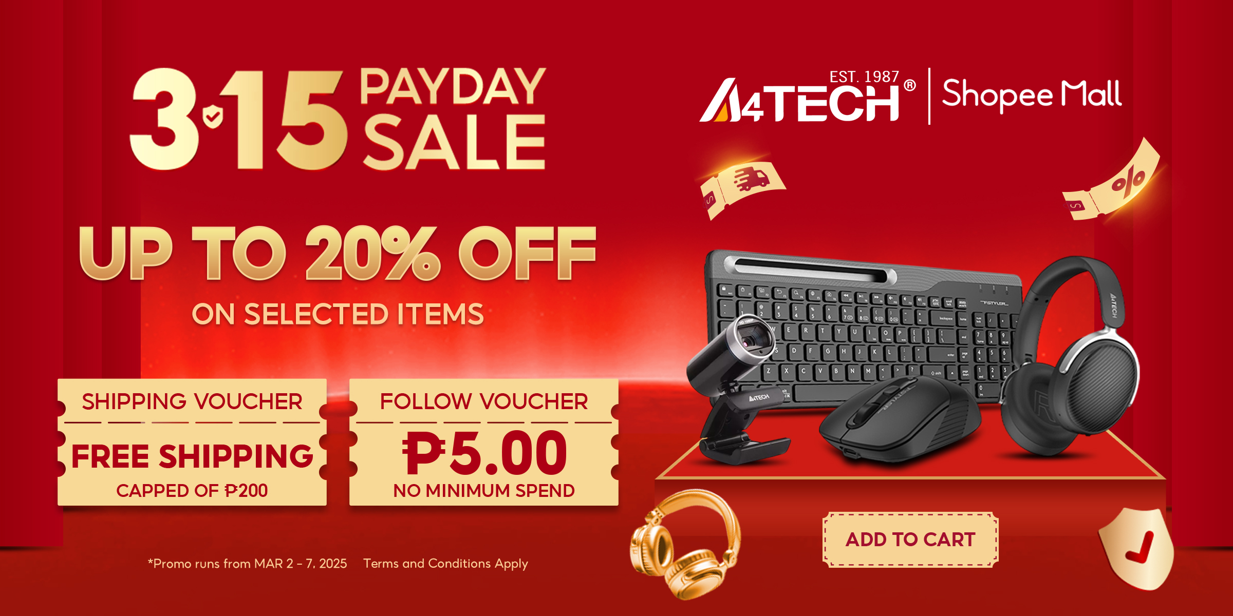 A4Tech Flagship Store, Online Shop | Shopee Philippines