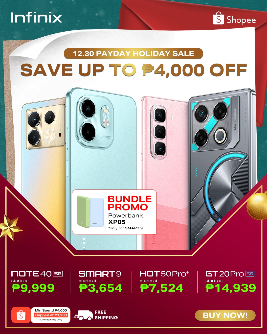 Infinix, Online Shop | Shopee Philippines