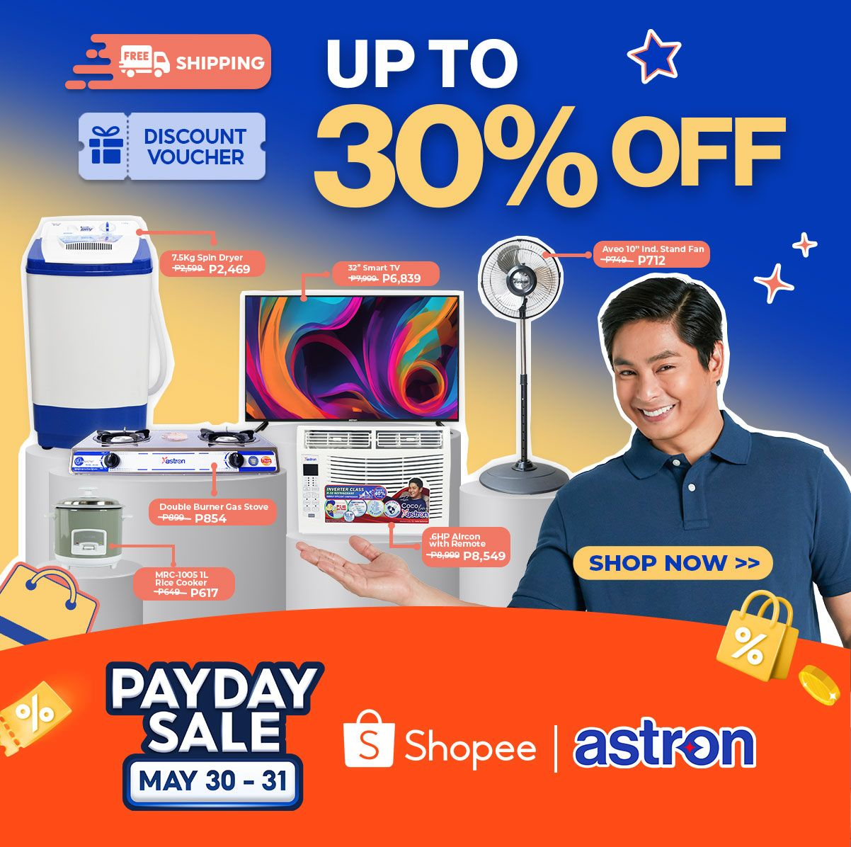 Astron Appliances PH, Online Shop | Shopee Philippines
