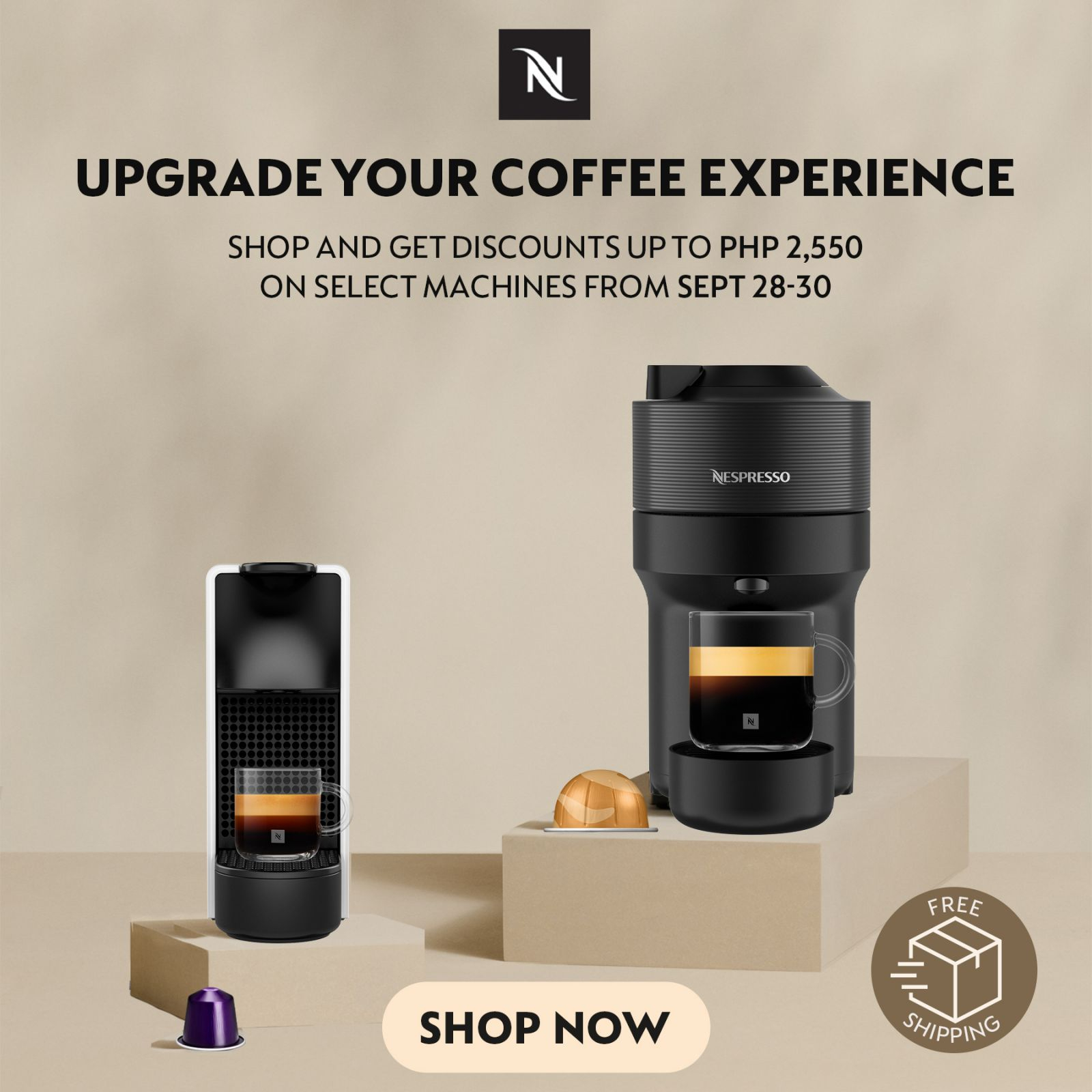 Nespresso Philippines Official, Online Shop | Shopee Philippines