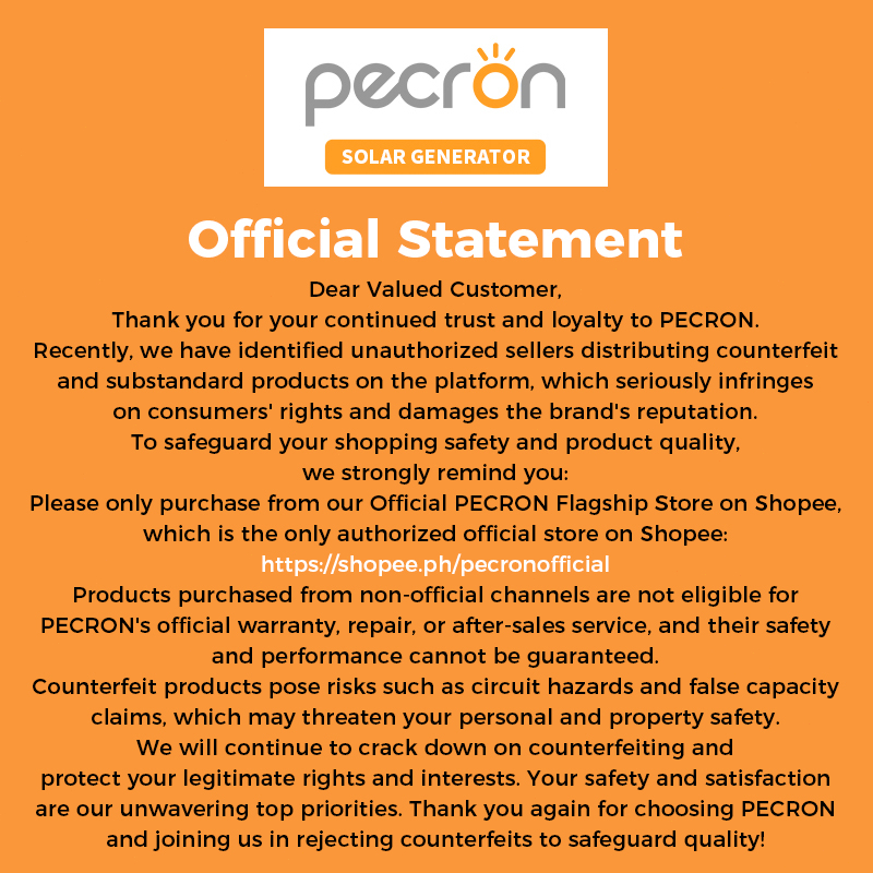 Pecron, Online Shop | Shopee Philippines
