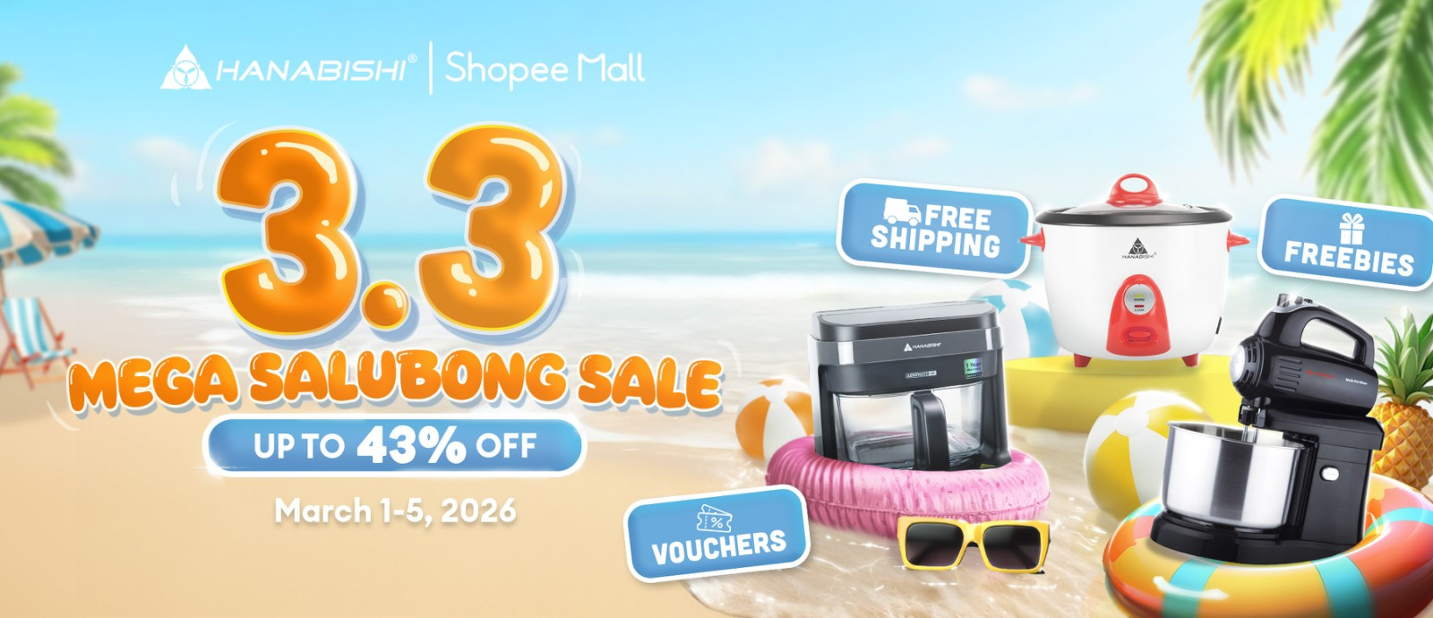 Hanabishi Official Store | Shopee Philippines