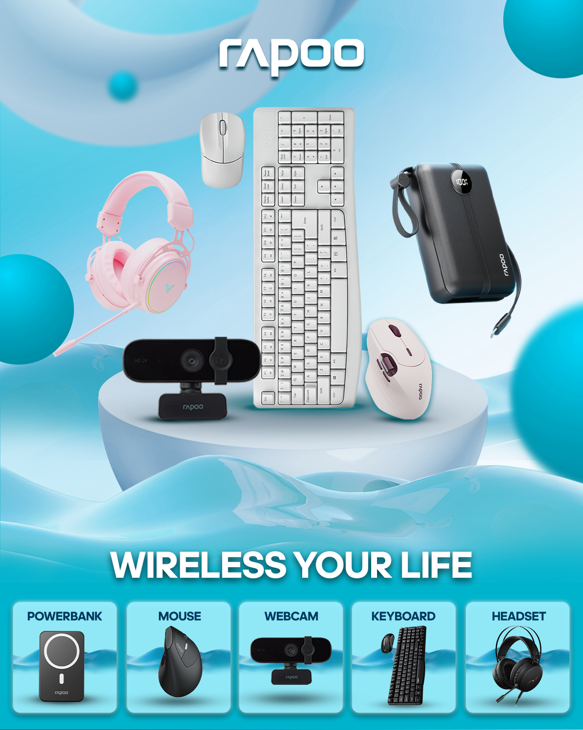 Rapoo Official Store, Online Shop | Shopee Philippines