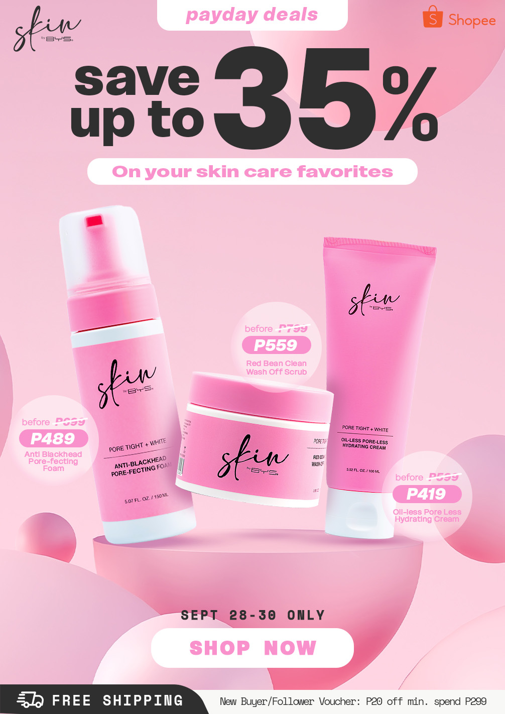 Skin by BYS, Online Shop | Shopee Philippines