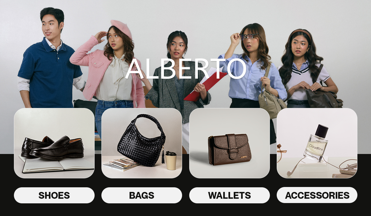 Alberto Shoes and Bags Official Store | Shopee Philippines