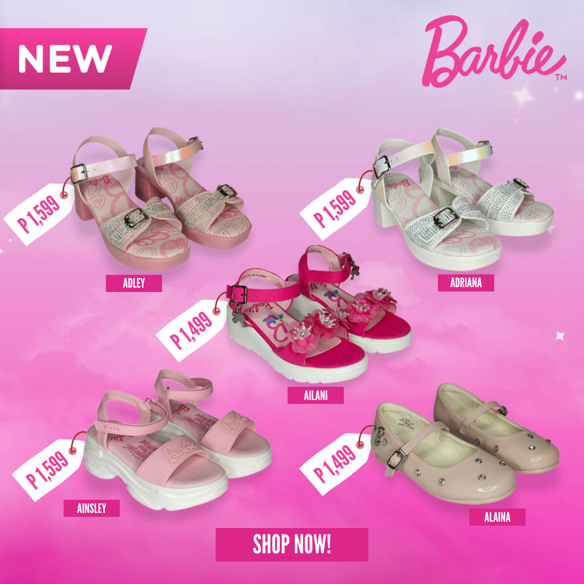 Barbie Shoes, Online Shop | Shopee Philippines