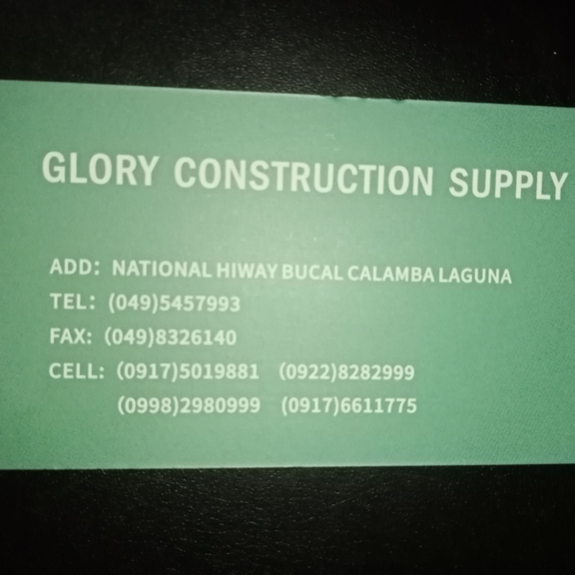 Glory Construction Supply, Online Shop | Shopee Philippines