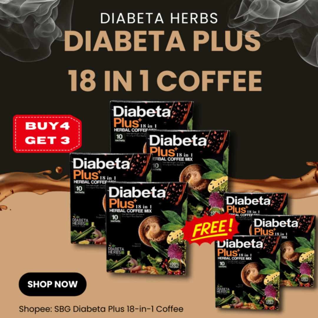Diabeta Plus 18in1 Coffee Pamp, Online Shop | Shopee Philippines