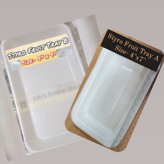 STYRO FRUIT TRAY, Online Shop | Shopee Philippines