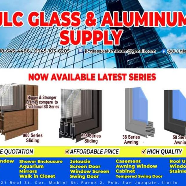 JLC Glass and Aluminum Supply, Online Shop | Shopee Philippines