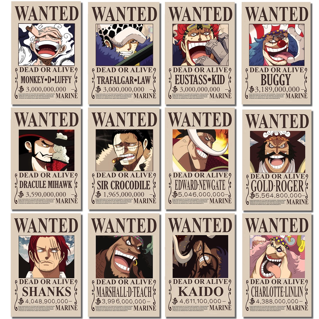 Trafalgar Law Wanted Poster