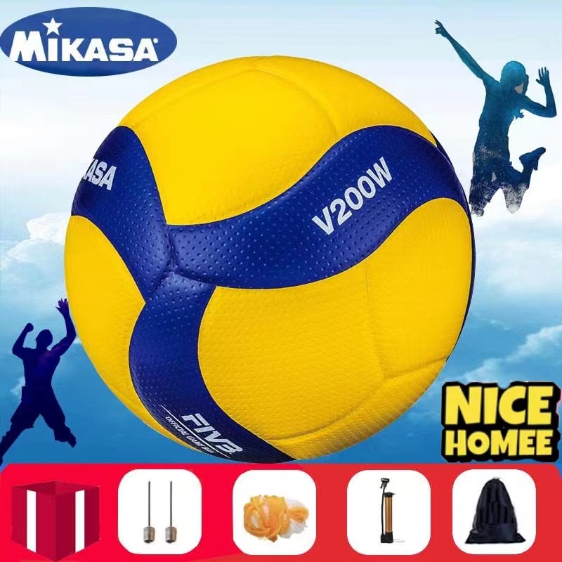 Official Original Mikasa V200W volleyball ball Competition Training Soft PU leather Volleyball Olymp Shopee Philippines