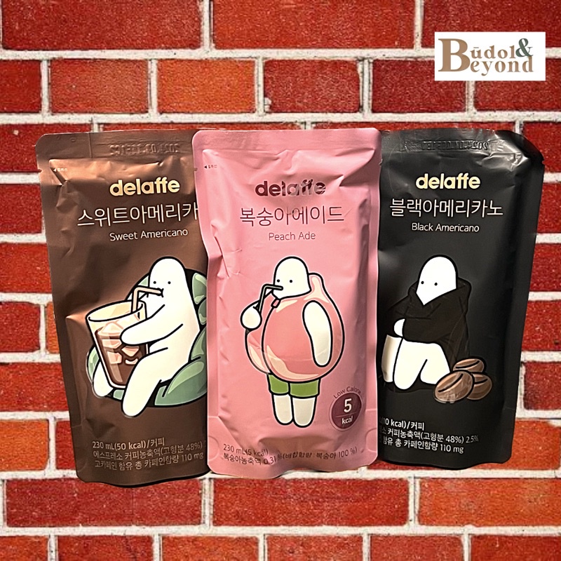 Delaffe Korean Coffee Pouch Black Americano Only Has 10, 40% OFF