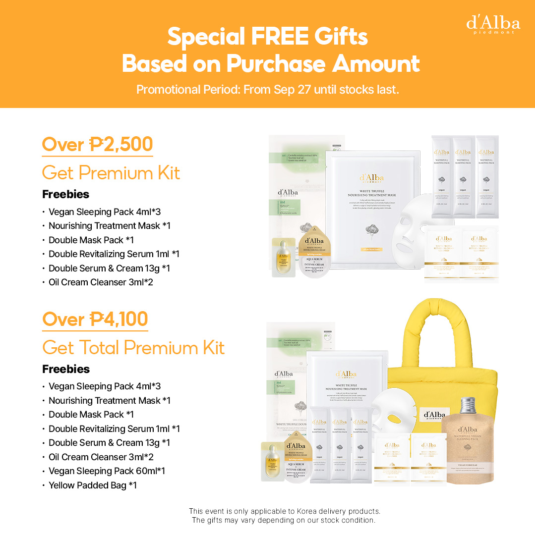 d'Alba Philippines Official, Online Shop | Shopee Philippines